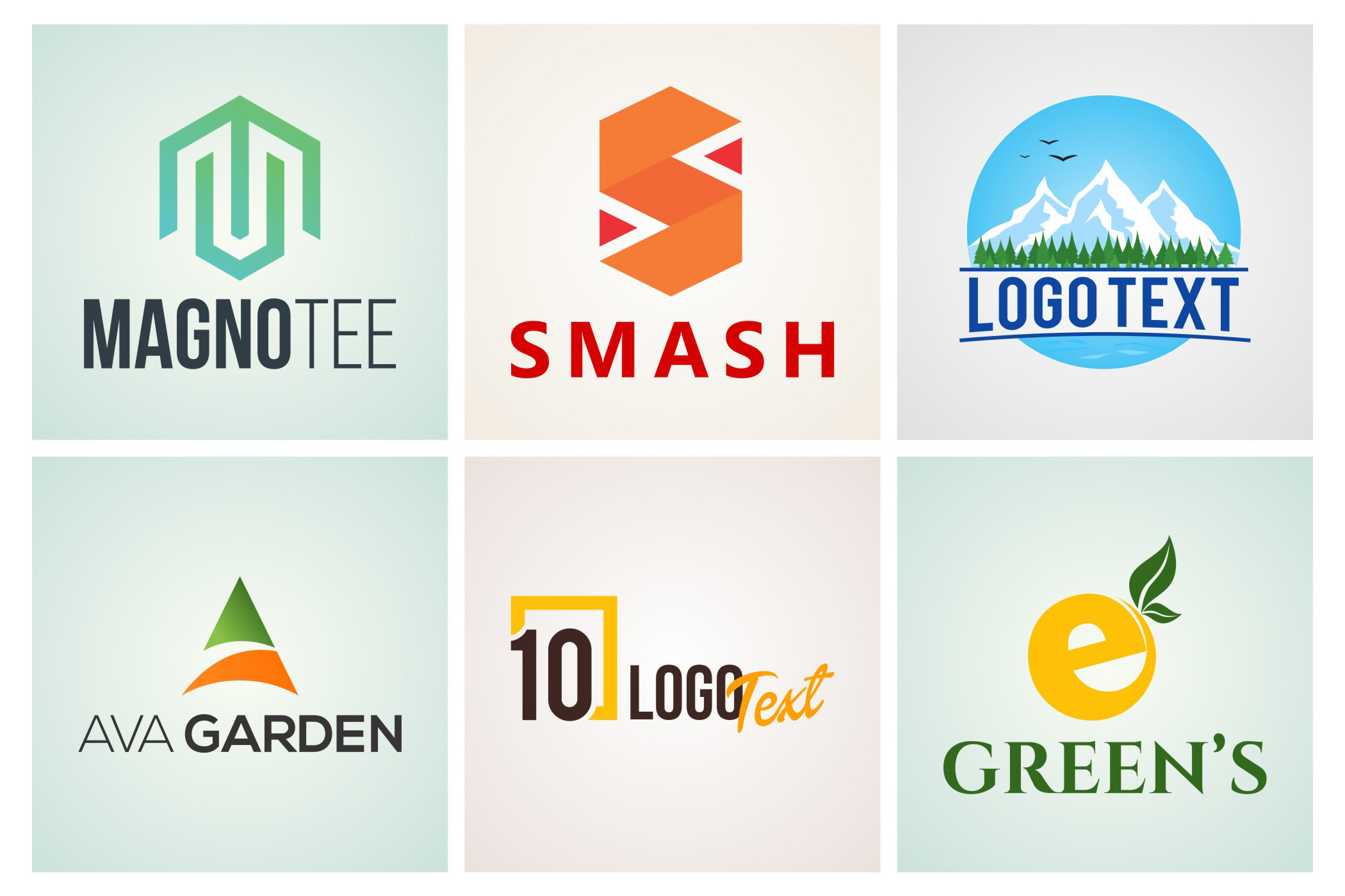 Creative Logo Design Template Set 01 - Inspire Uplift