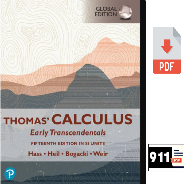 Calculus: Early Transcendentals SI Units (15th Ed.) 2024 | Inspire Uplift