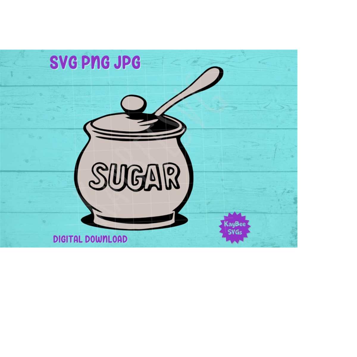 Sugar Bowl SVG PNG JPG Clipart Digital Cut File Download for - Inspire ...