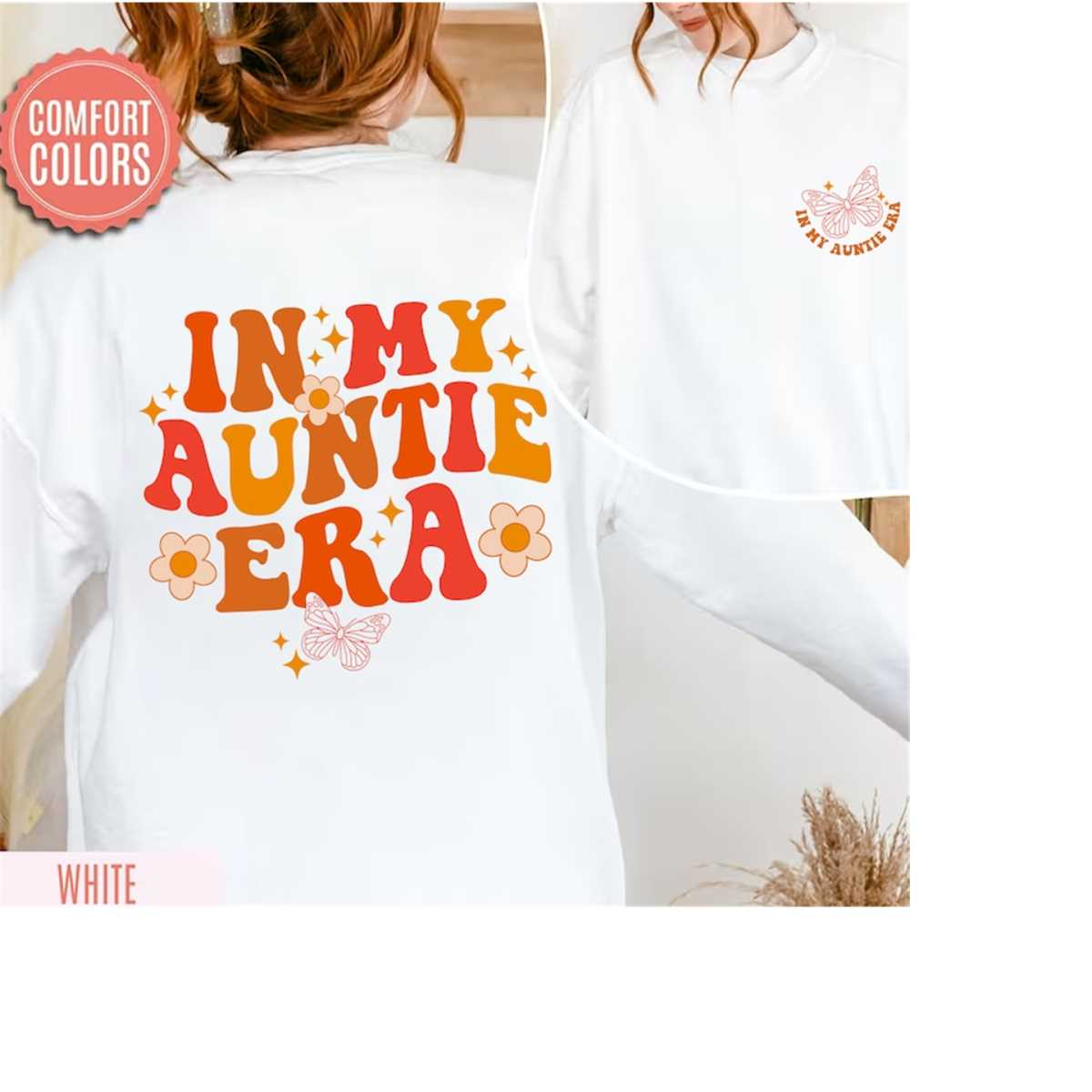 In My Auntie Era Png, Aunt Era Png, Aunt Png, Gift for Aunts | Inspire ...