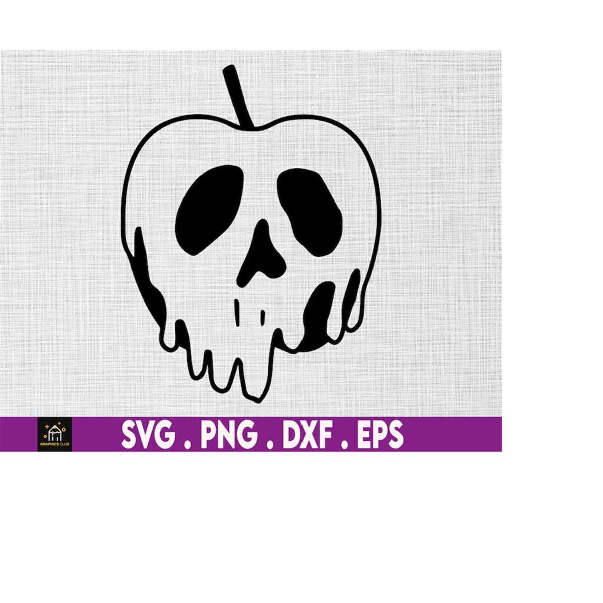 poison apple svg, Poisoned apple svg, snow white svg, Home S - Inspire ...