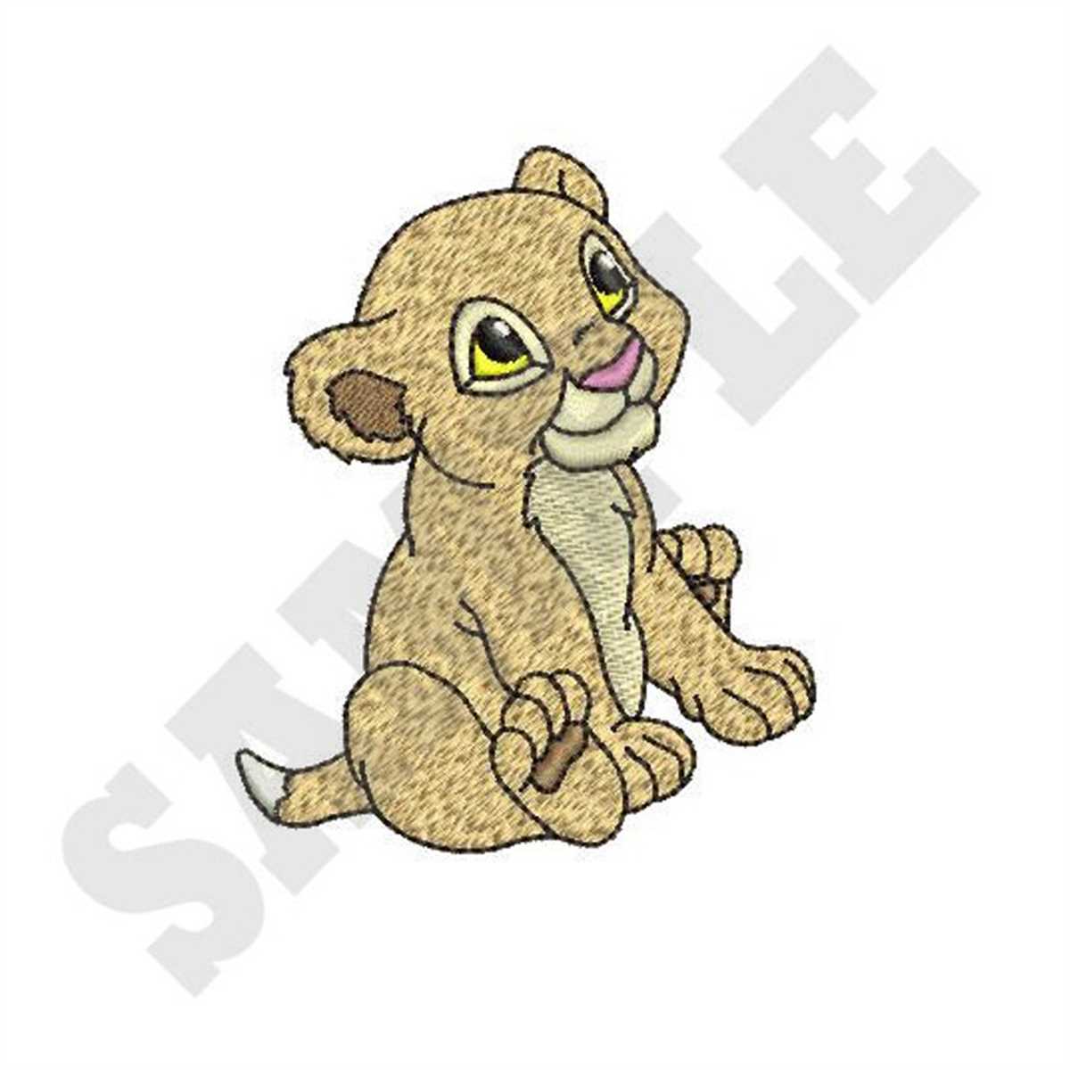 Baby Nala Machine Embroidery Design | Inspire Uplift
