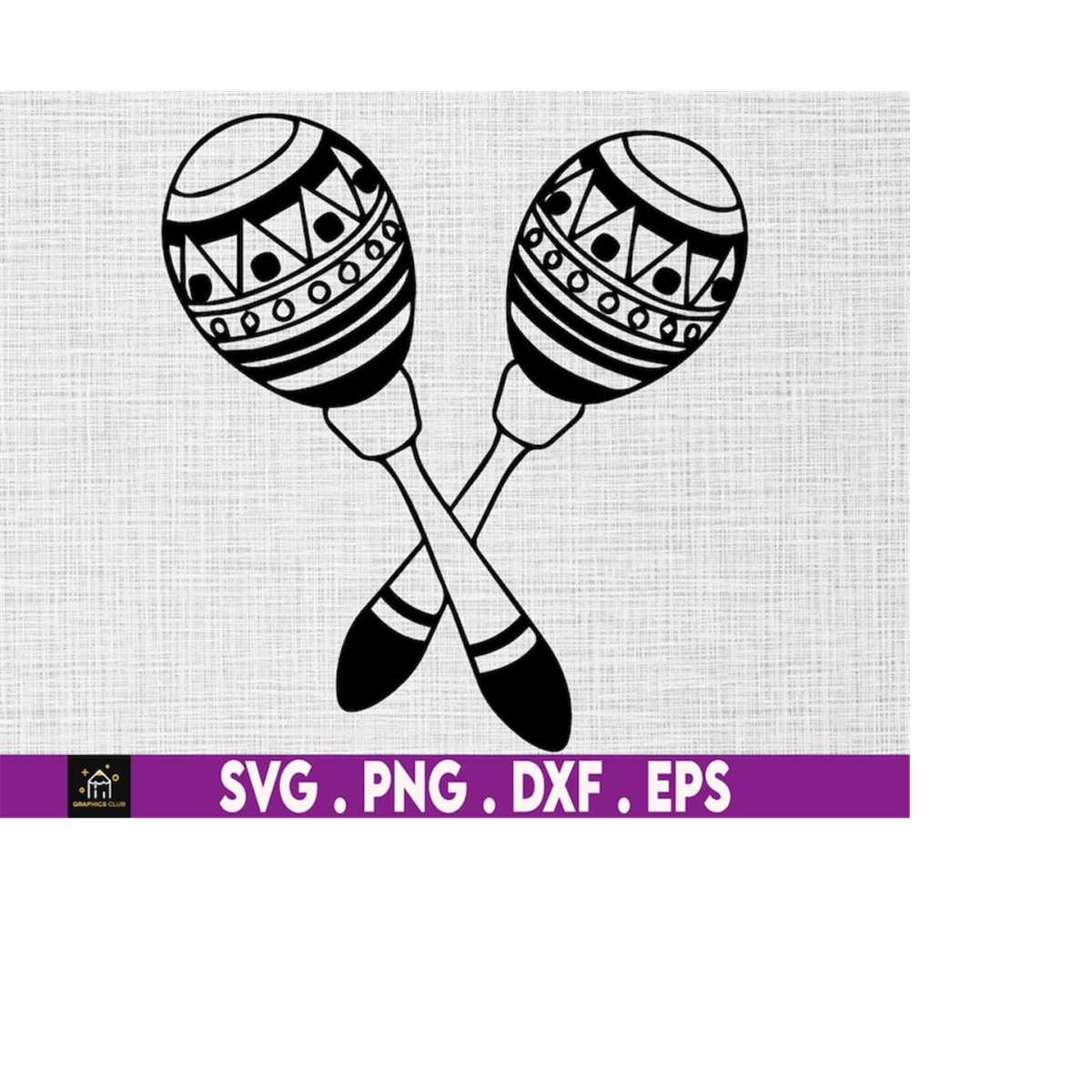 Maracas svg, Instant Digital Download files included! - Inspire Uplift