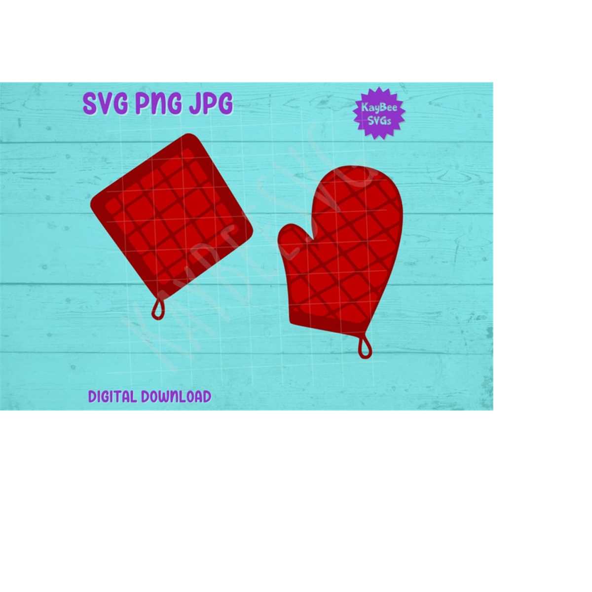 Oven Mitts Clipart