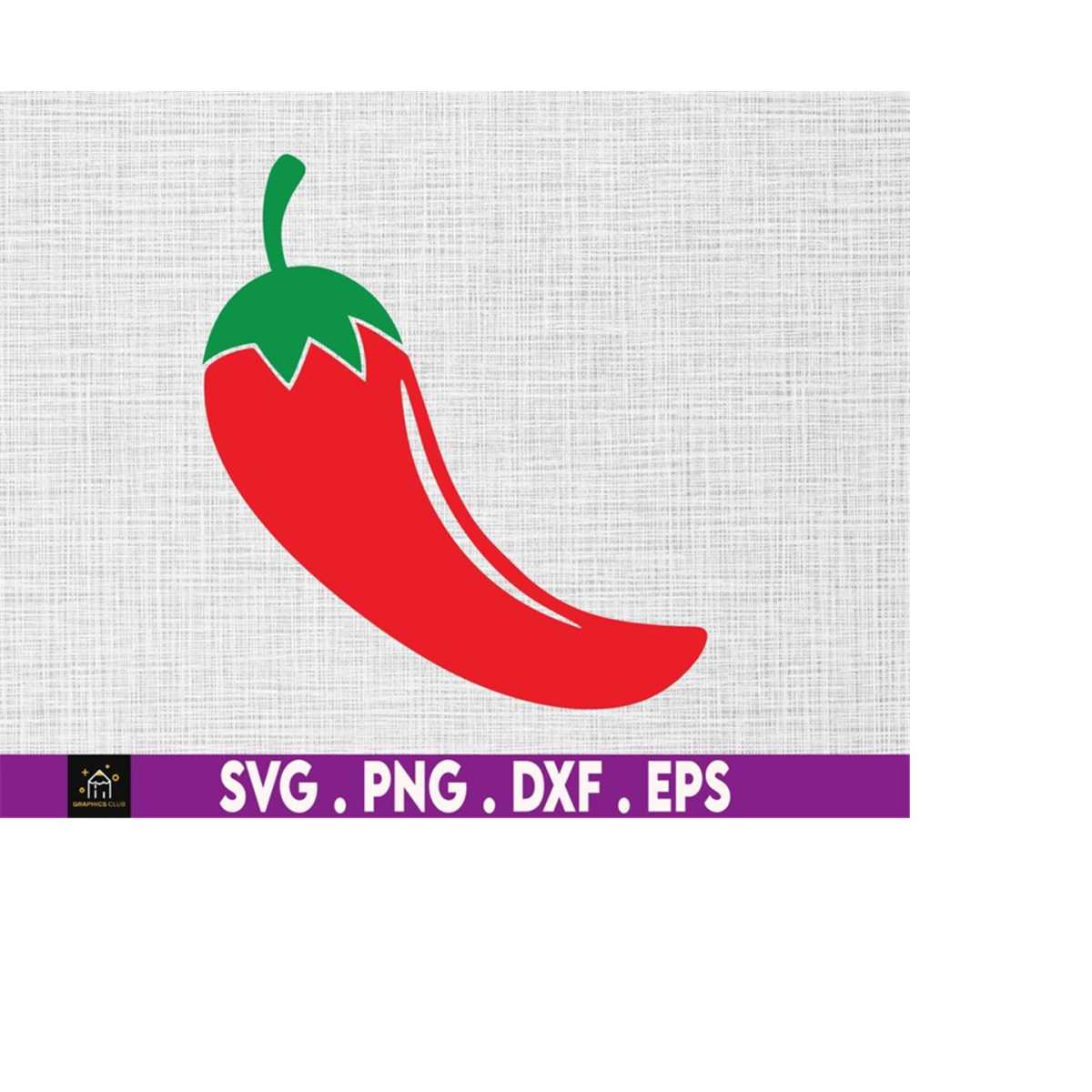 Chili Peppe svg, Red Pepper svg, Hot Red Pepper svg, Instant | Inspire ...