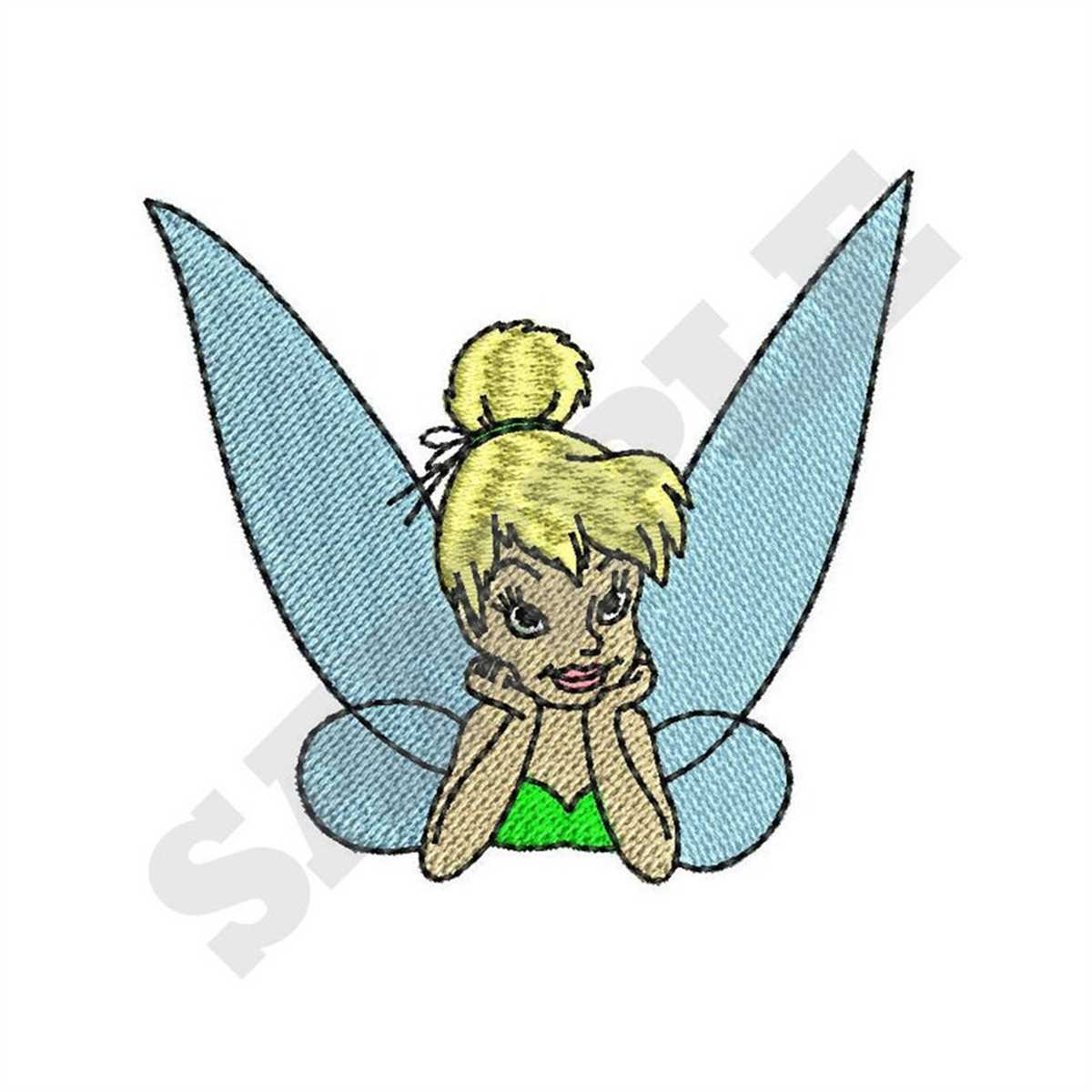 Tinker Bell Machine Embroidery Design | Inspire Uplift