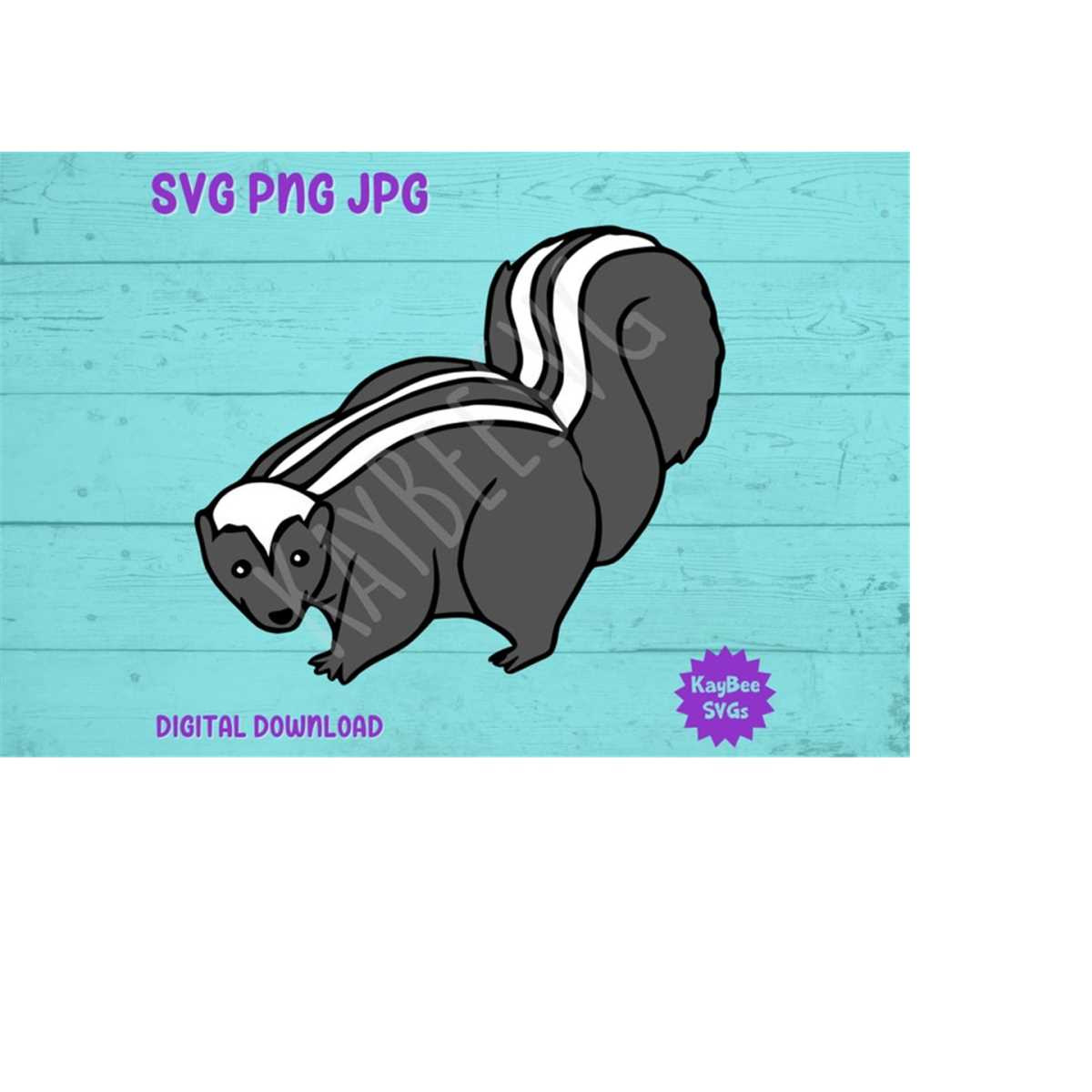 Skunk SVG PNG JPG Clipart Digital Cut File Download for Cric - Inspire ...