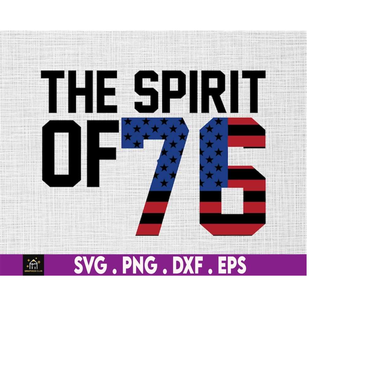 The Spirit Of 76 USA Fourth Of July Svg, American Flag, Svg, - Inspire ...