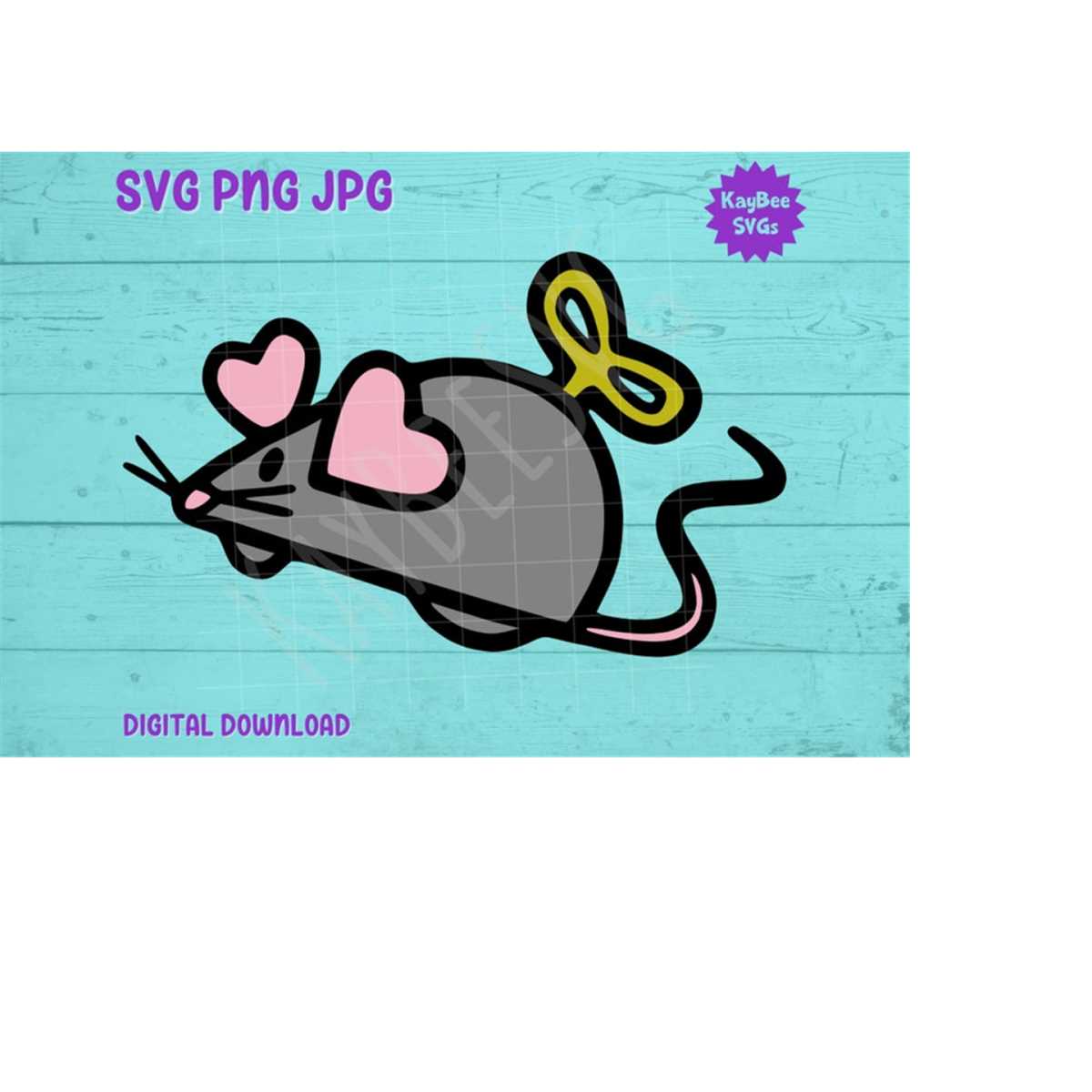 Wind-Up Mouse Cat Toy SVG PNG JPG Clipart Digital Cut File D | Inspire ...