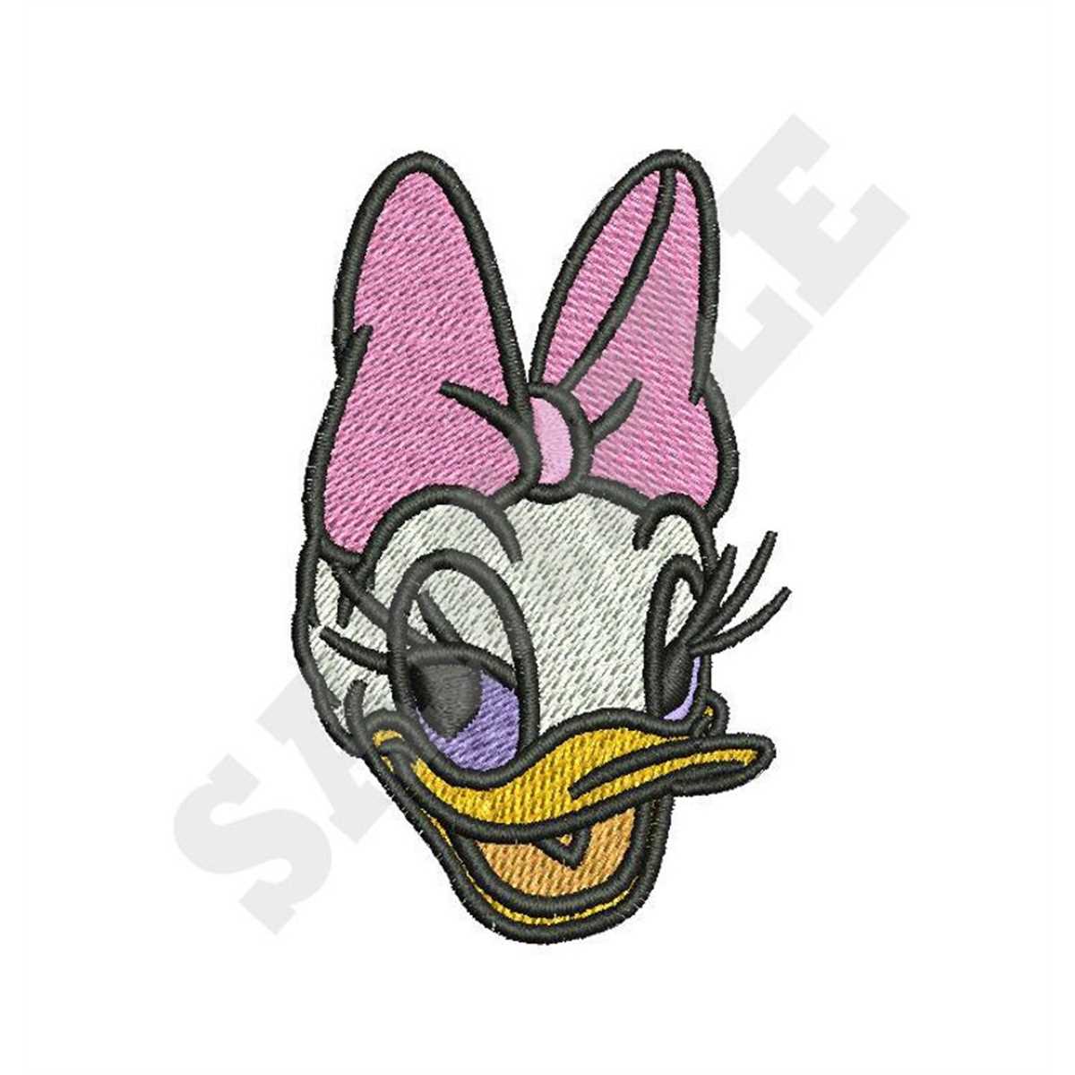 Daisy Duck Machine Embroidery Design | Inspire Uplift