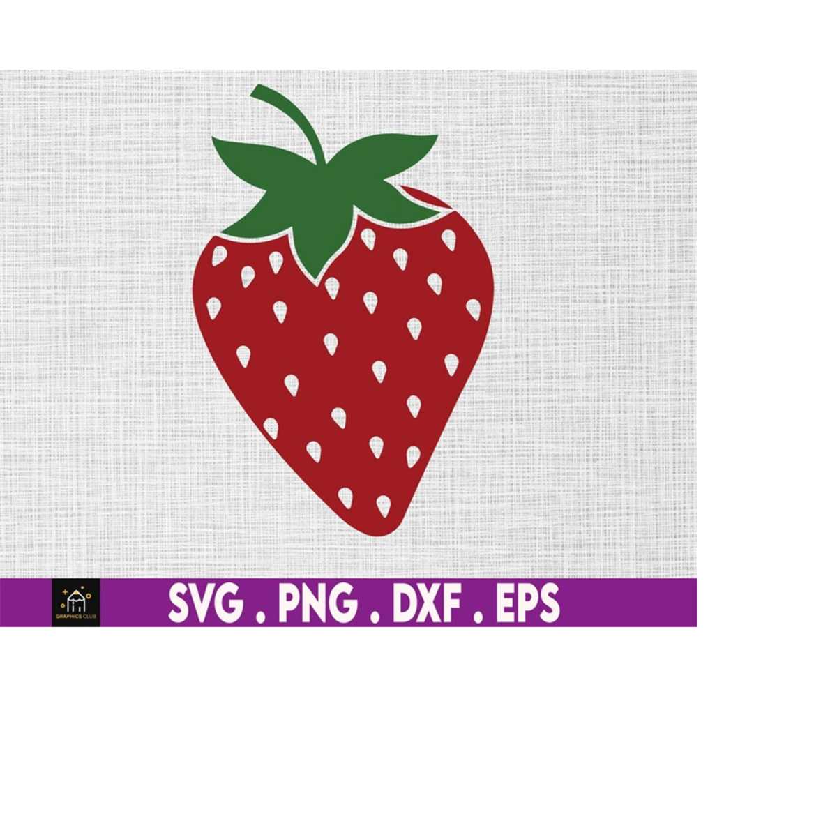 Strawberry svg, Fruit Svg, Strawberry Cricut, Cut files, Ins | Inspire ...