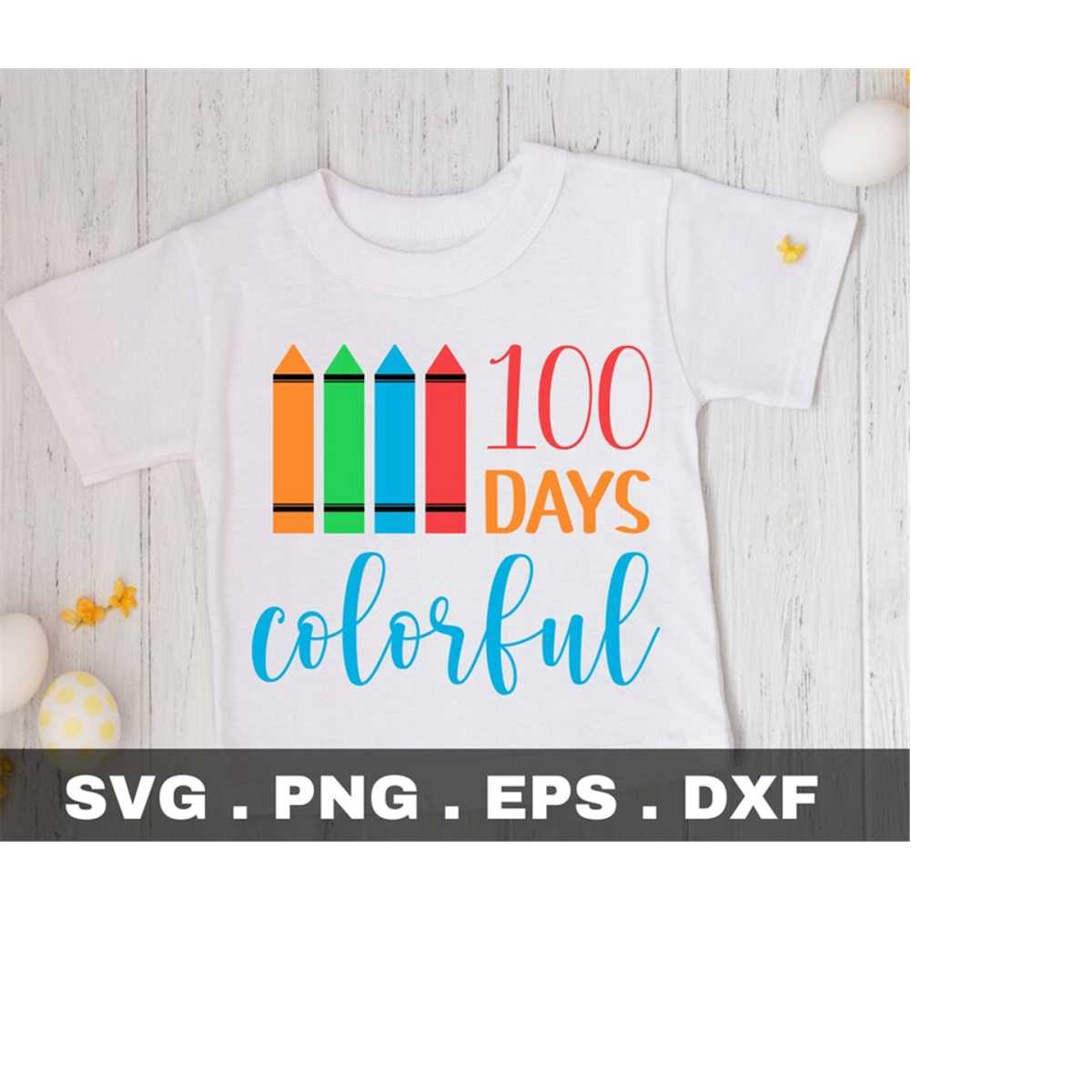 100 days Colourful Svg, 100 days of School svg. 100th day of - Inspire ...