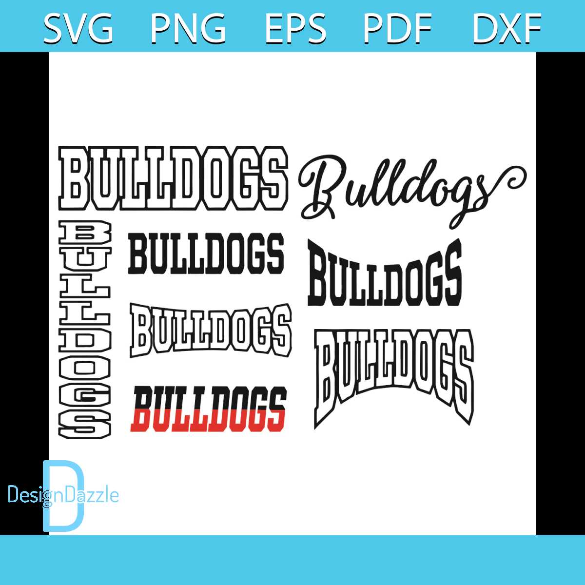 Bulldogs Mascot SVG, Bulldogs font svg, Bulldogs shirt, Bull | Inspire ...