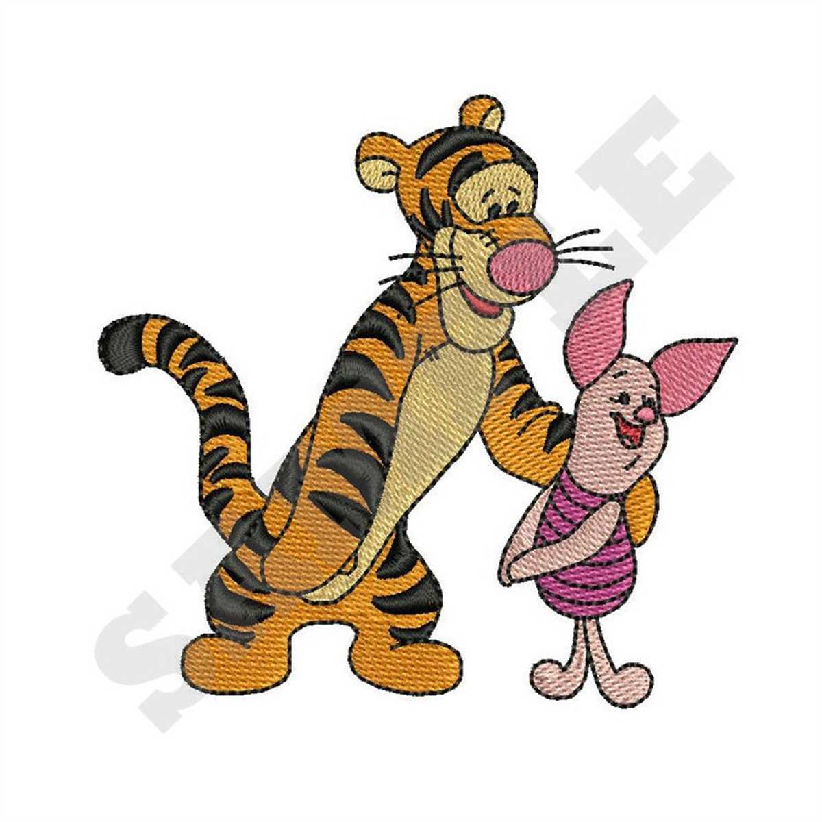 Best Friends Machine Embroidery Design | Inspire Uplift