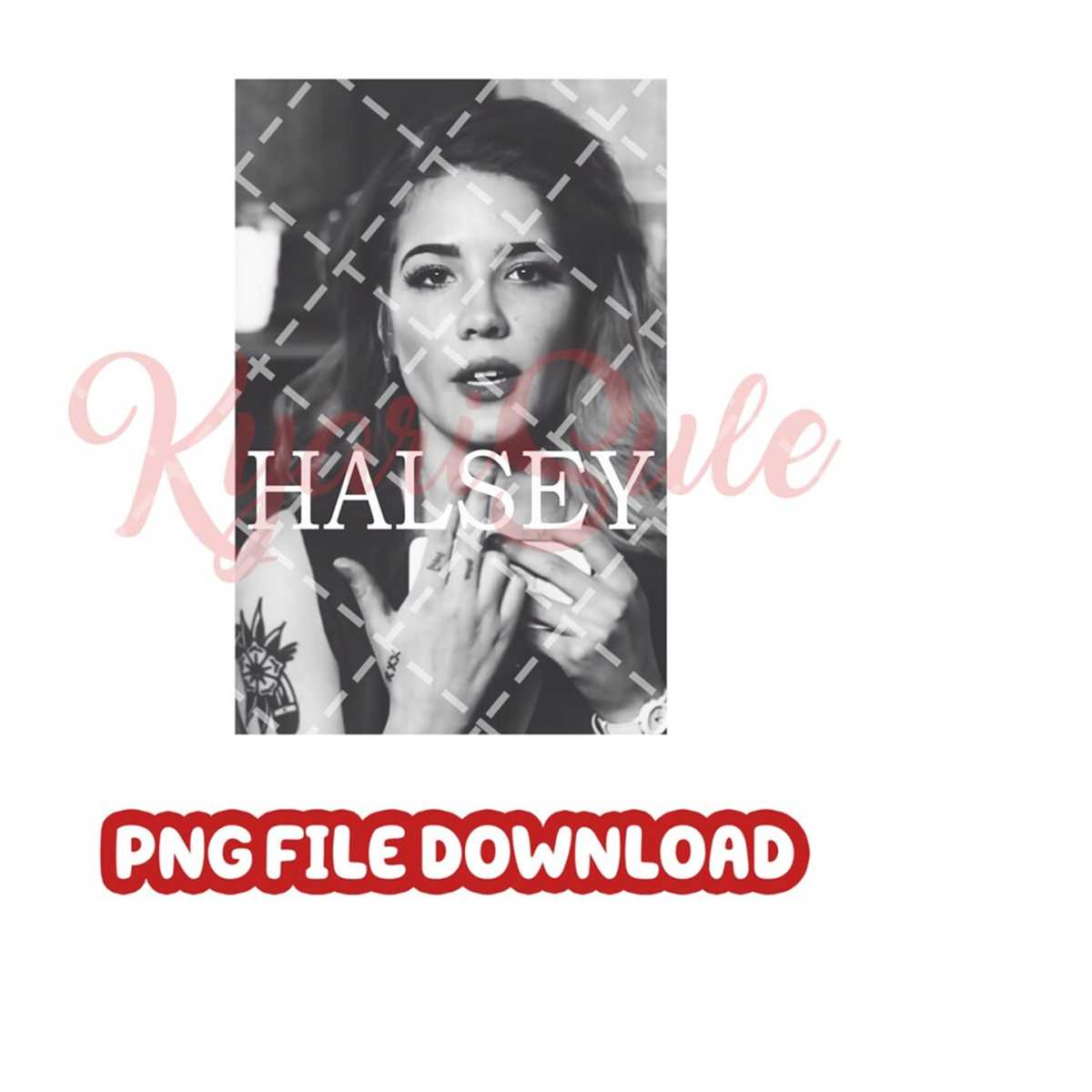 Halsey Portrait PNG, Halsey Digital File, Downloadable Subli | Inspire ...
