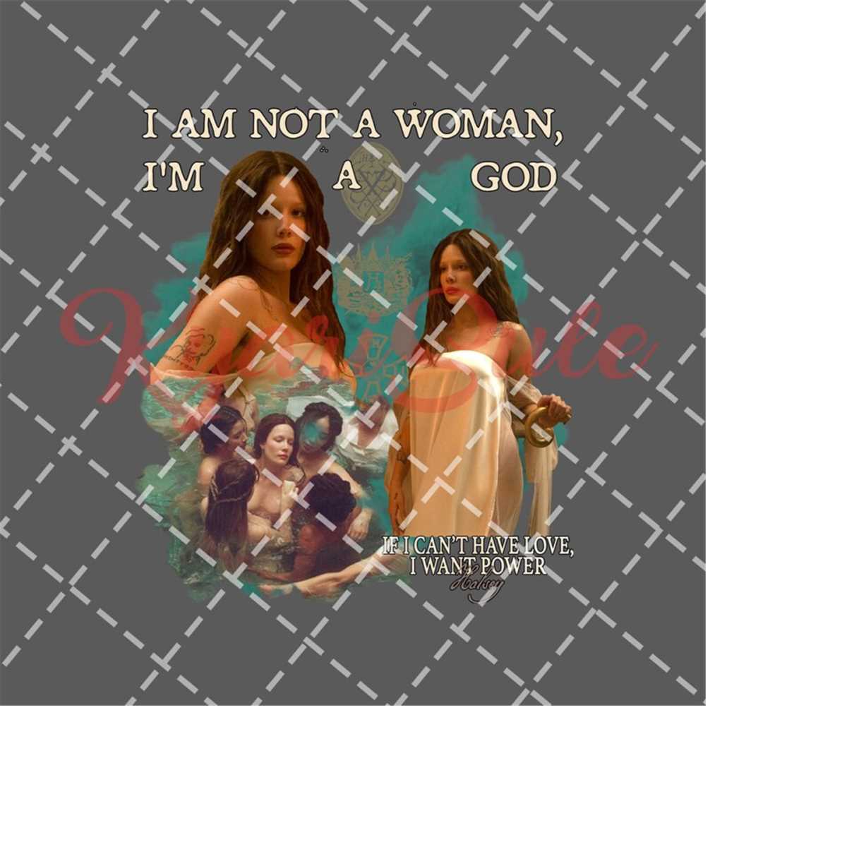 Halsey I'm a god PNG, Halsey Digital File, Downloadable Subl | Inspire ...