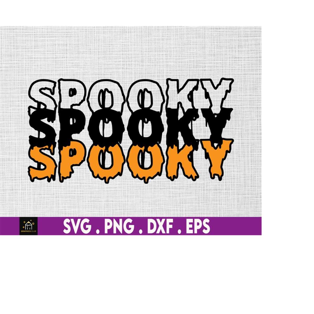 Melting Spooky Halloween Svg Png, Trick Or Treat Svg, Spooky - Inspire ...