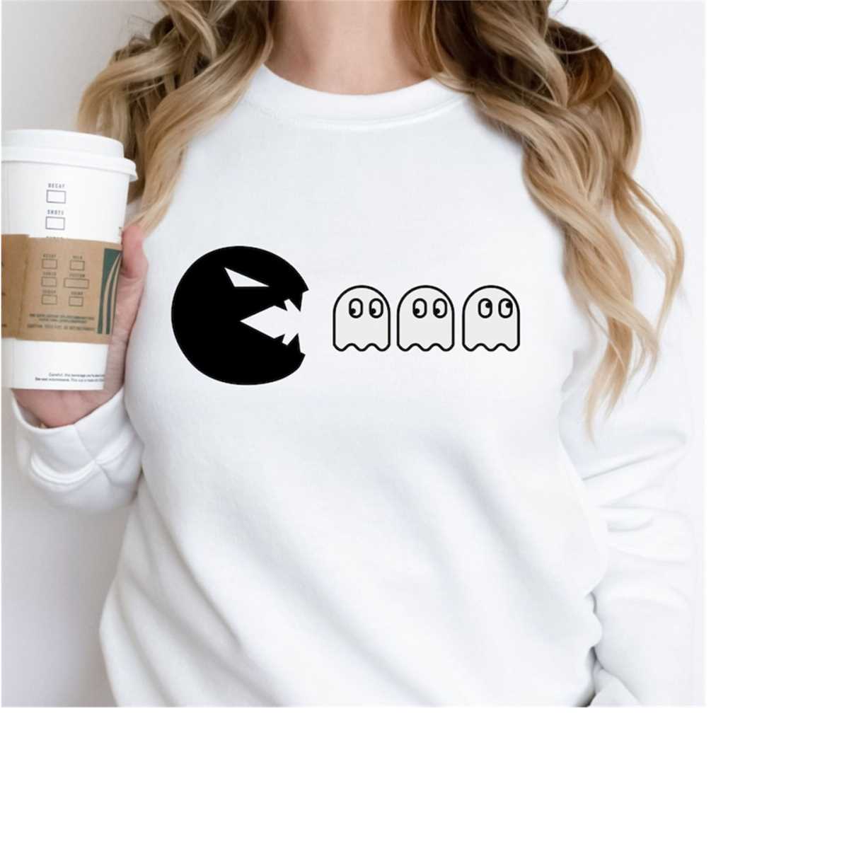 Halloween Pacman Svg, Pacman Svg, Horror Pacman Svg, Funny H | Inspire ...