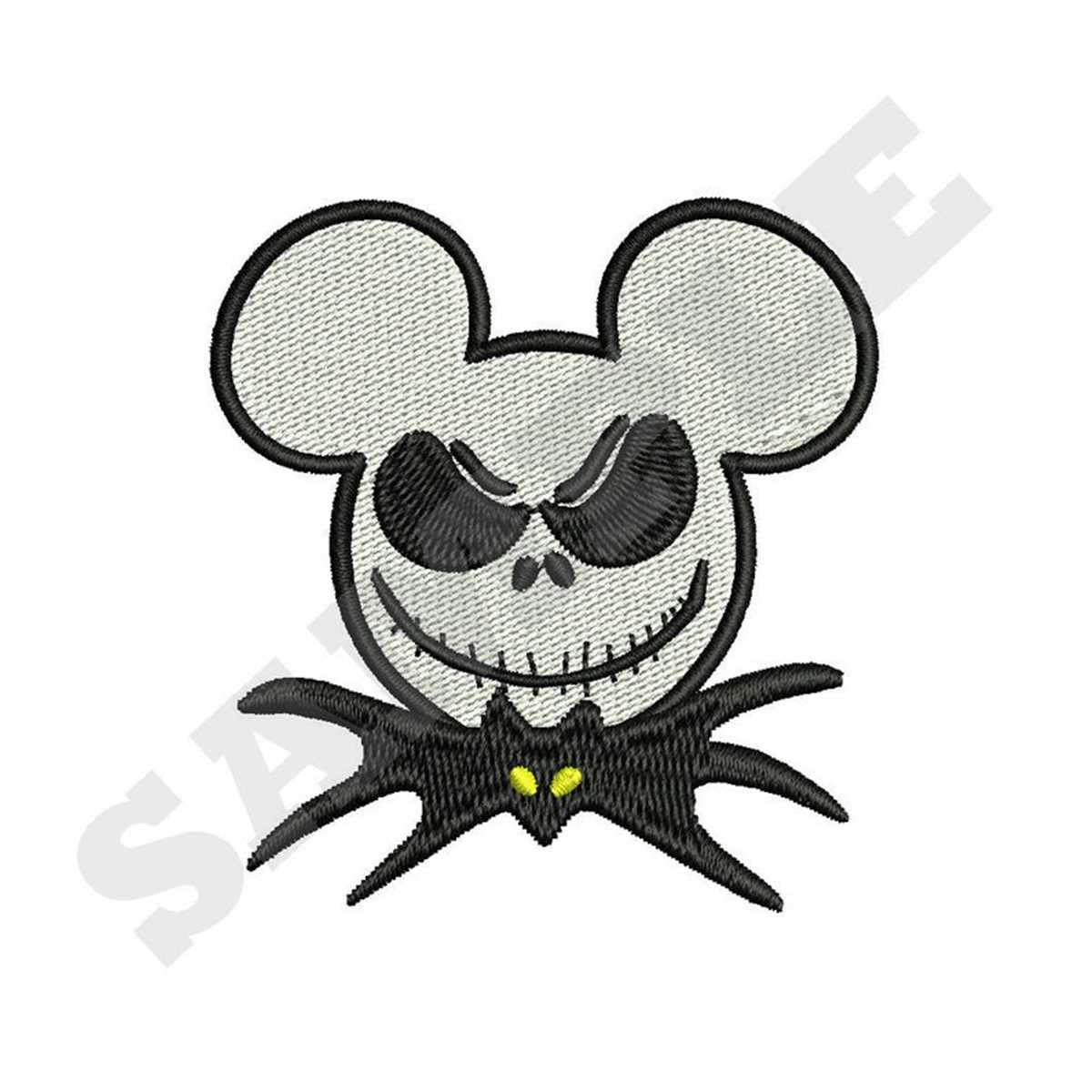Mickey Mouse Jack Machine Embroidery Design | Inspire Uplift