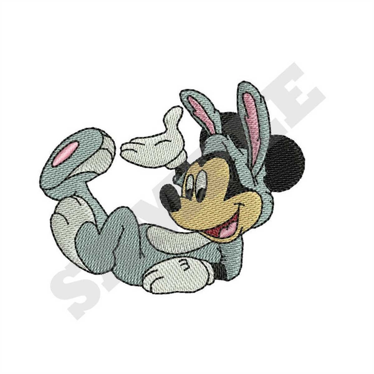 Mickey Mouse Machine Embroidery Design | Inspire Uplift