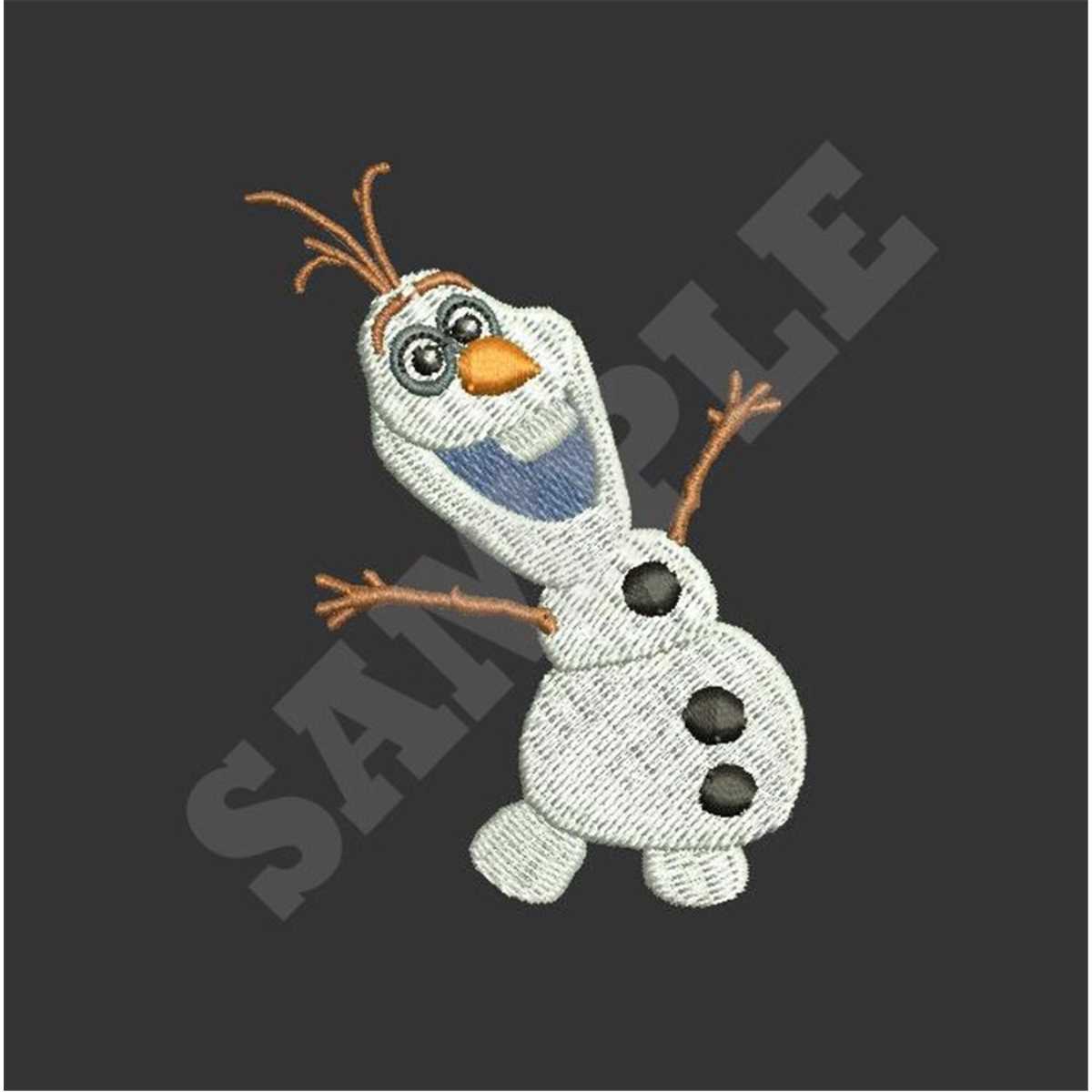Olaf Machine Embroidery Design | Inspire Uplift