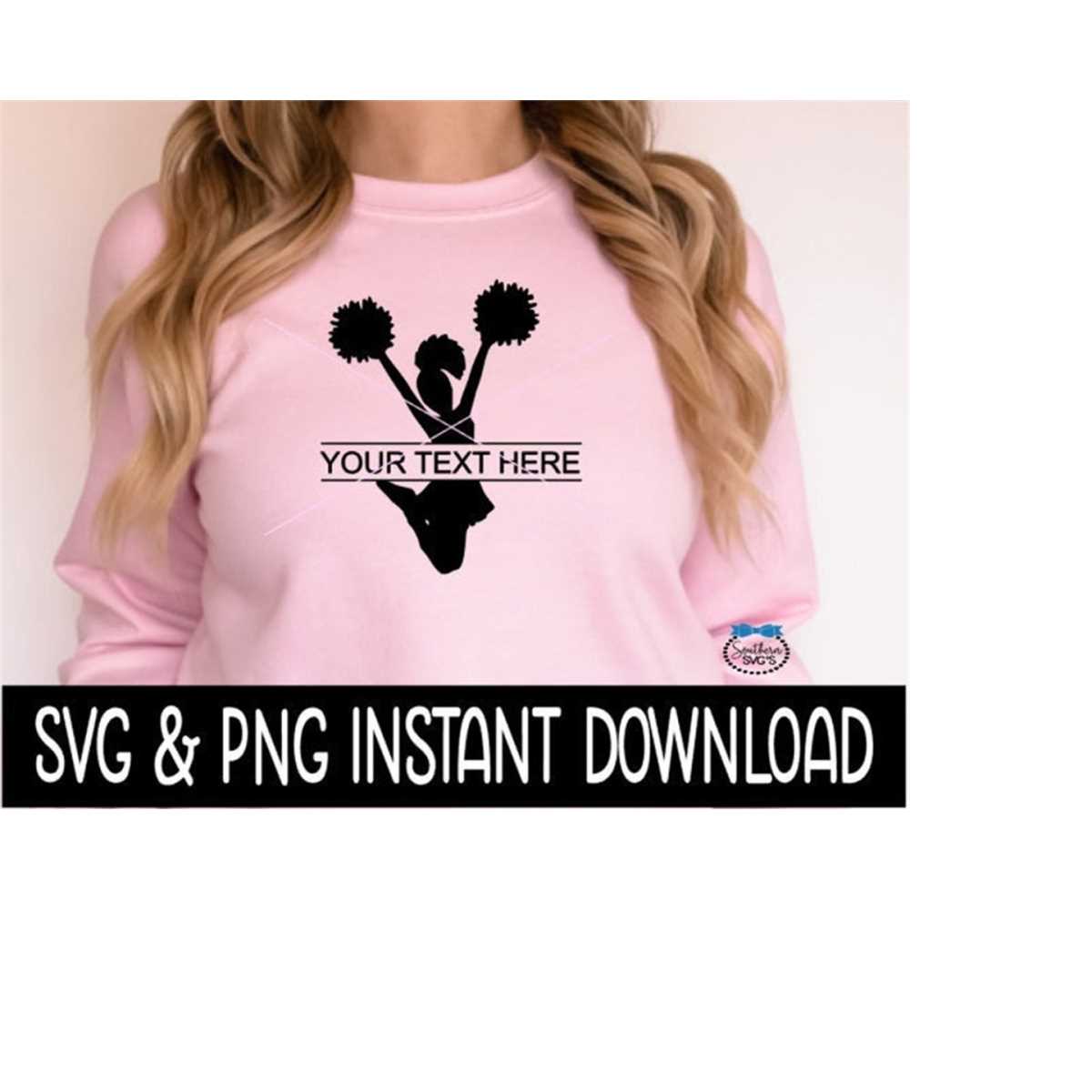 Cheerleader Name Frame SVG, Cheerleader Name Frame PNG, Chee | Inspire ...