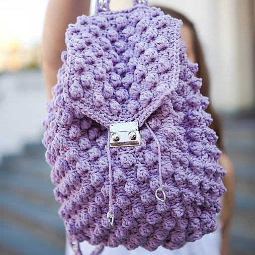 PATTERN bobble crochet backpack pattern cruise backpack tuto | Inspire ...