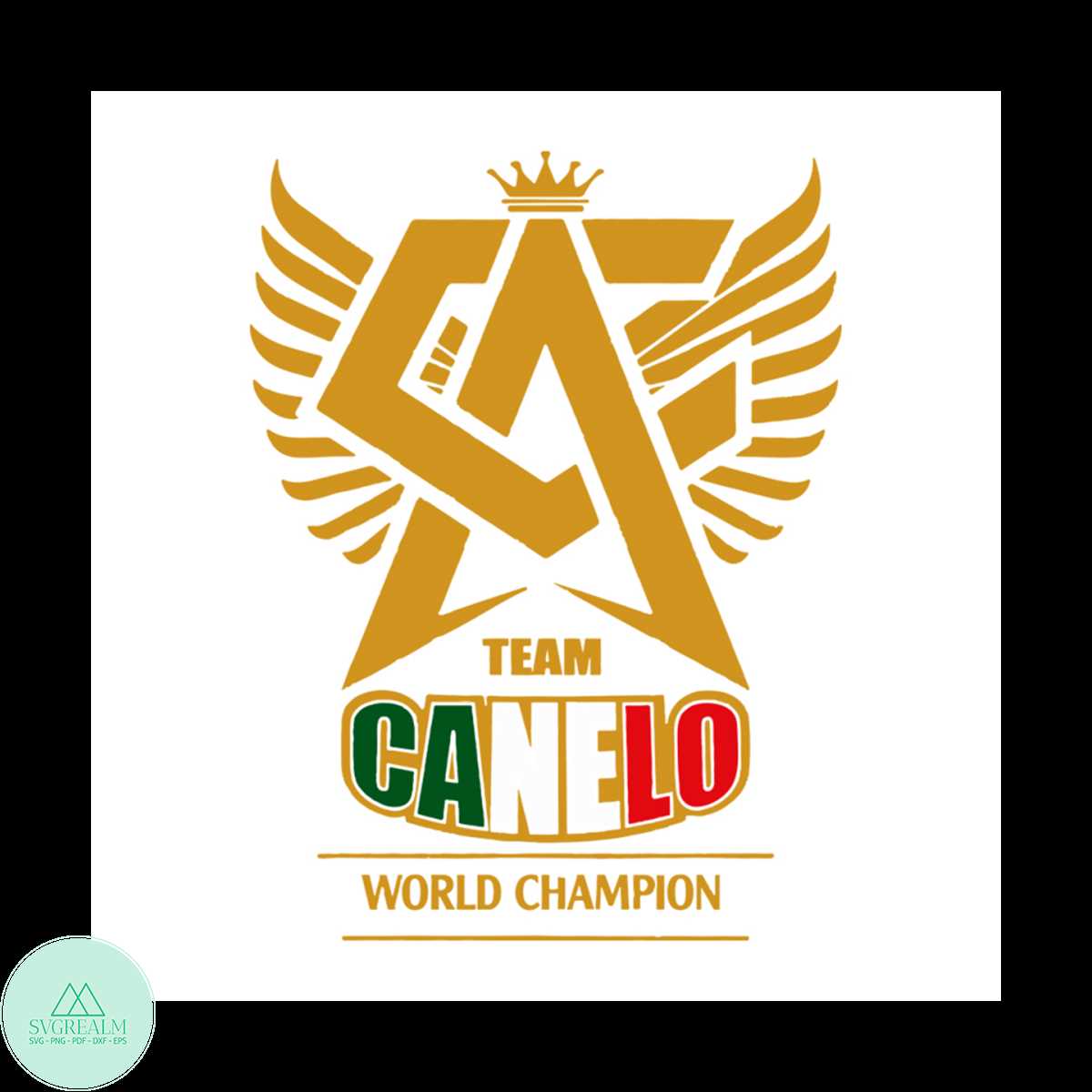 Team Canelo, Box Canelo svg | Inspire Uplift