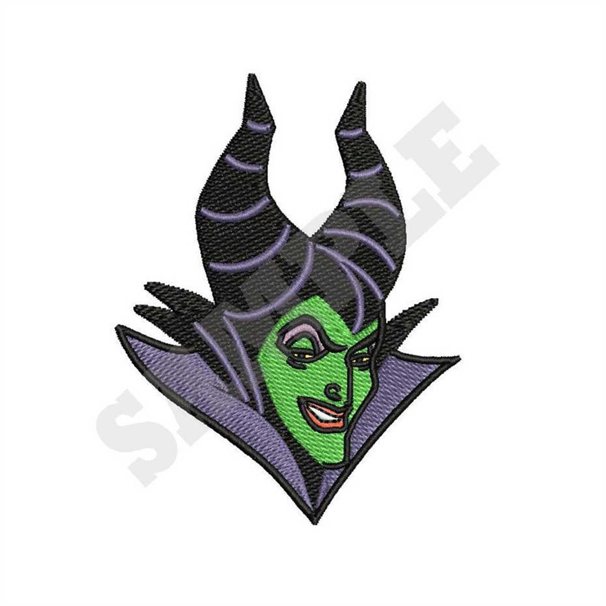 Maleficent Machine Embroidery Design | Inspire Uplift