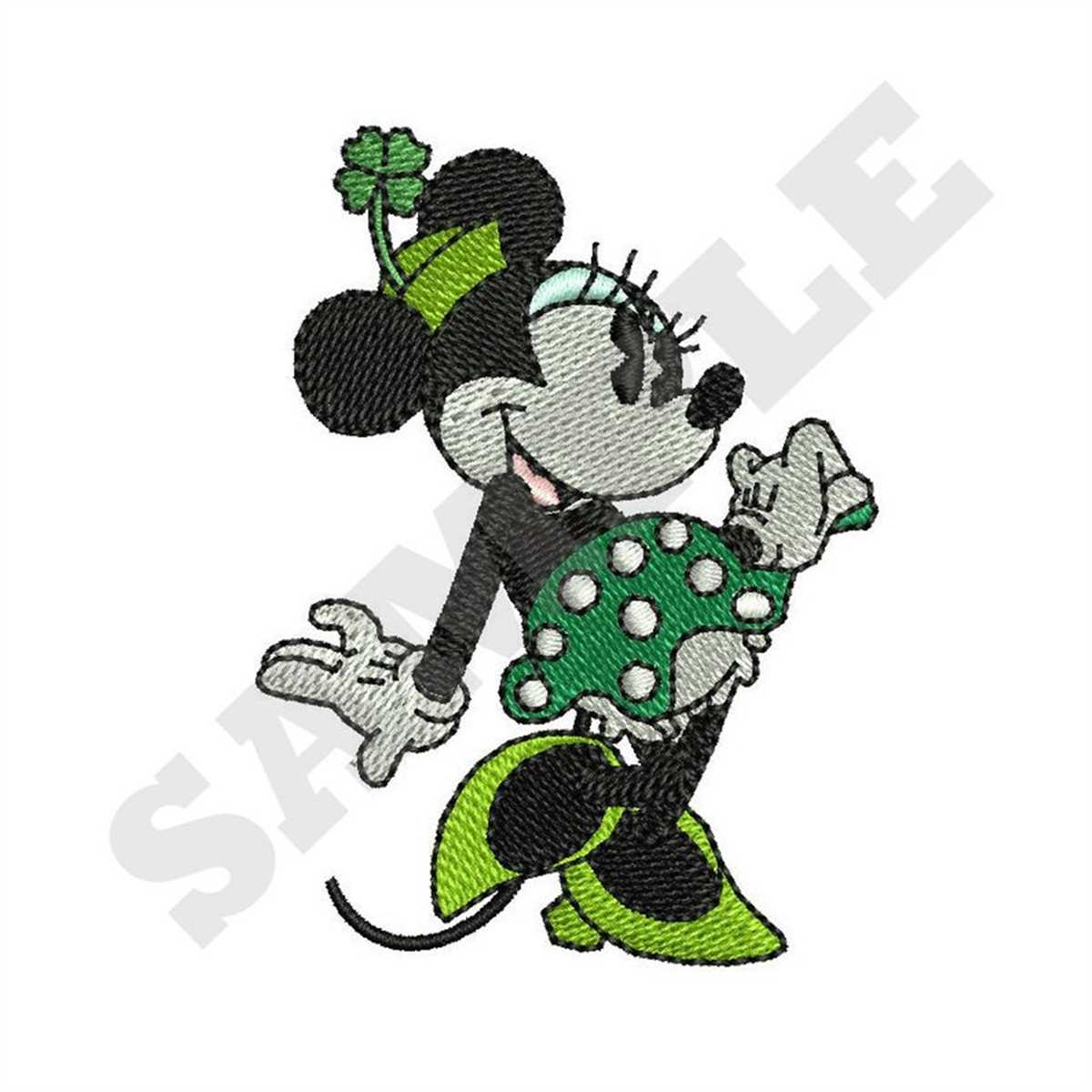 Minnie Mouse Machine Embroidery Design | Inspire Uplift