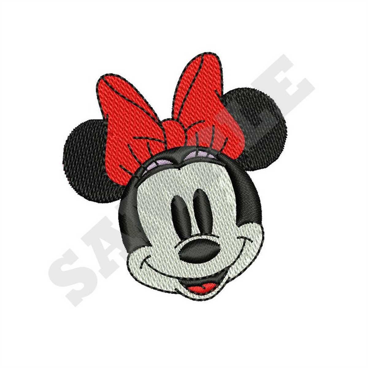 Minnie Mouse Machine Embroidery Design | Inspire Uplift