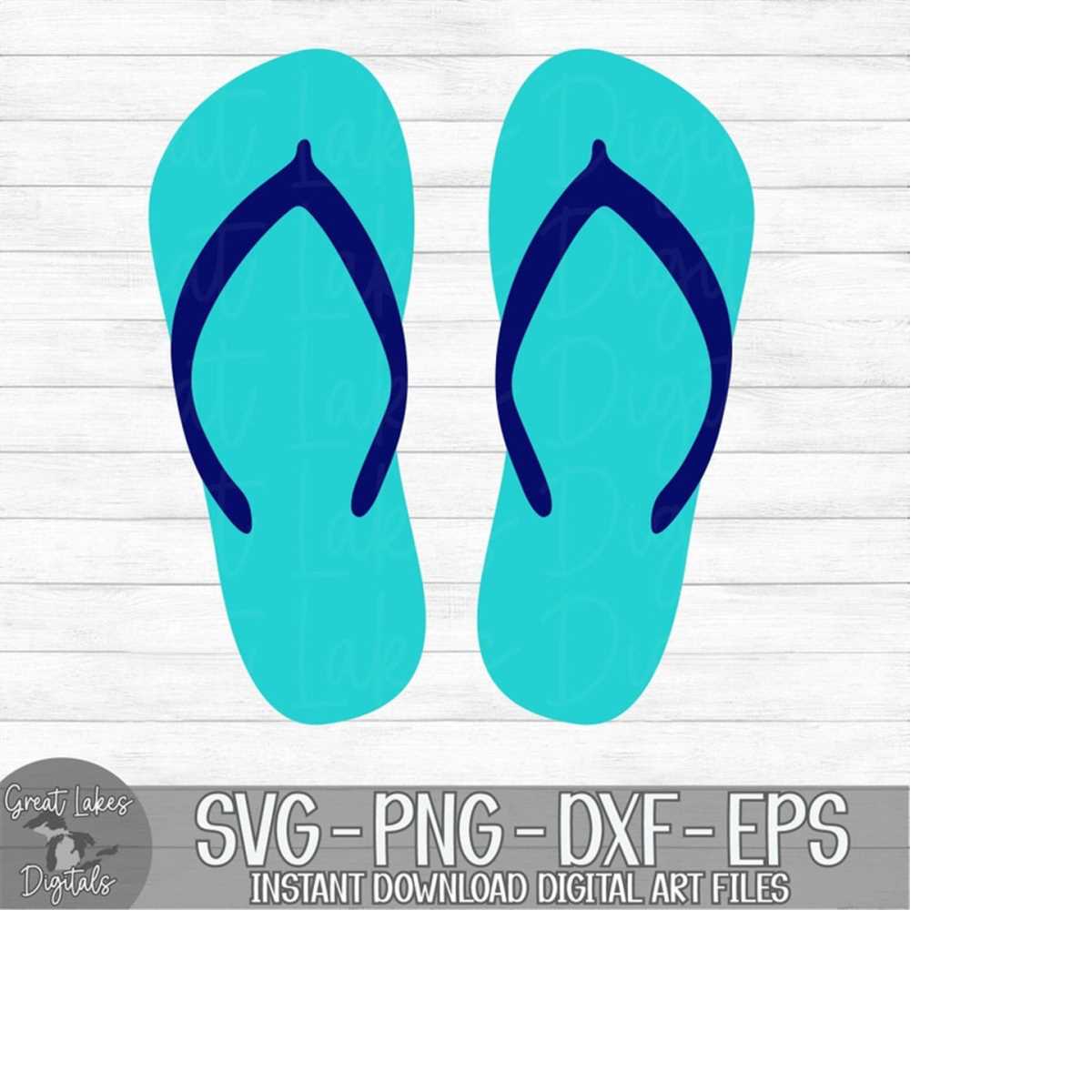 Sandals - Instant Digital Download - svg, png, dxf, and eps | Inspire ...