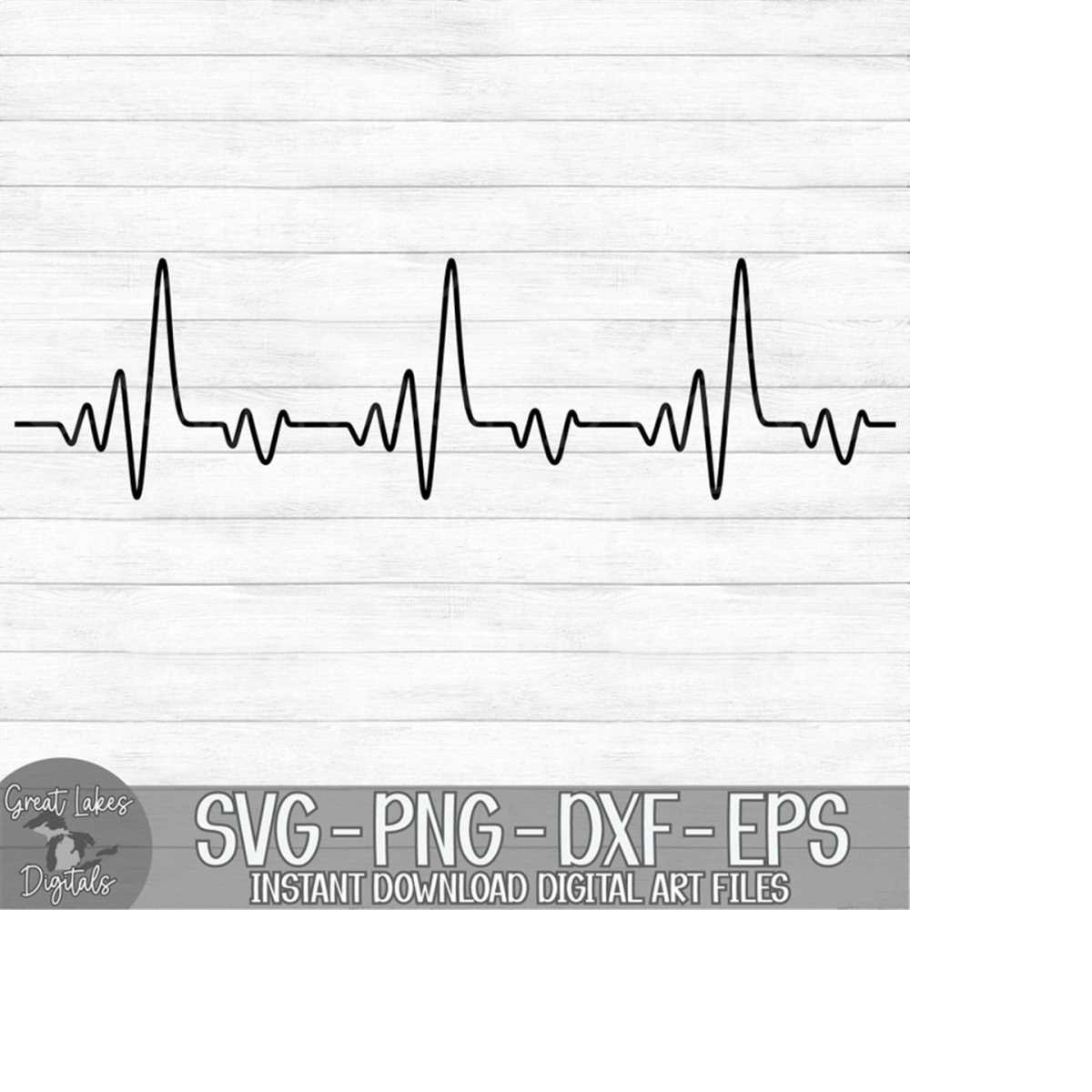 Heartbeat - Nurse, Doctor, Lifeline, EKG - Instant Digital D | Inspire ...