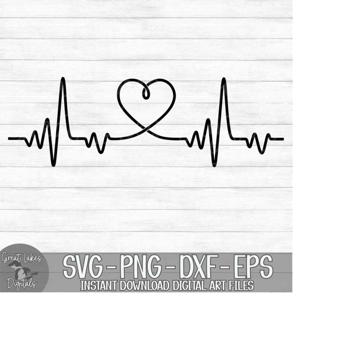 Heartbeat - Nurse, Doctor, Lifeline, EKG - Instant Digital D | Inspire ...