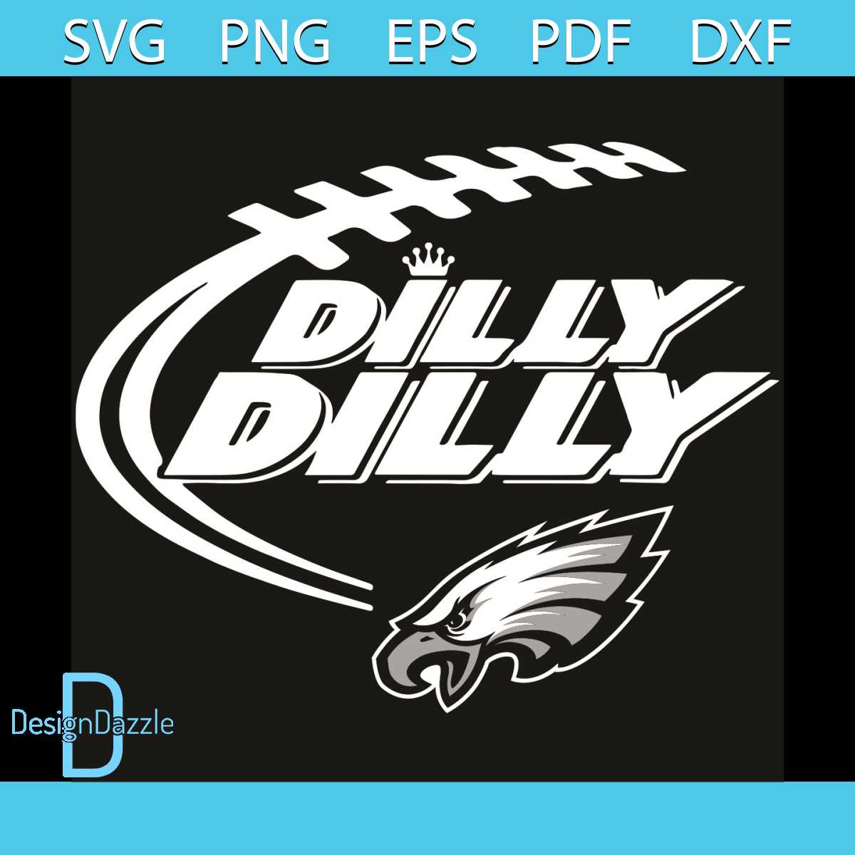 Dilly Philadelphia Eagles Logo Svg, Sport Svg, Dilly Svg, Ph | Inspire ...