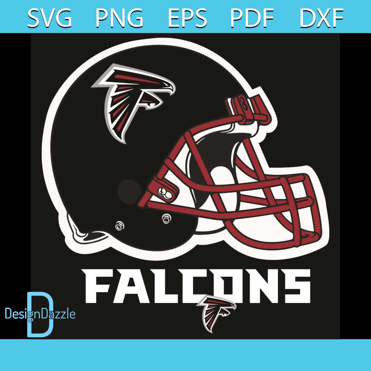 Logo Atlanta Falcons Helmet Svg, Sport Svg, Helmet Svg, Atla | Inspire Uplift