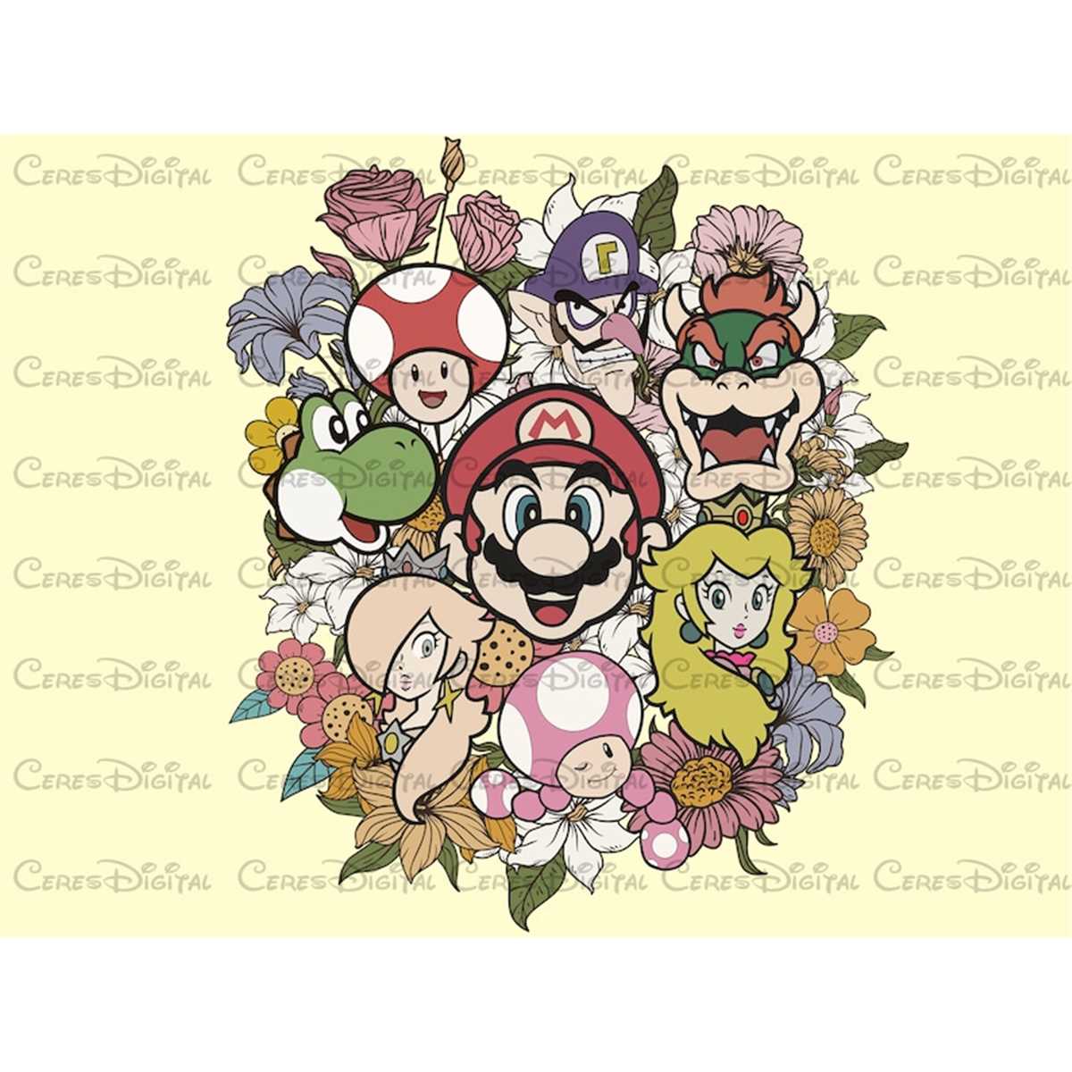 Y2K Super Mario Bros Svg, Super Mario Bros, Princess Peach, | Inspire ...