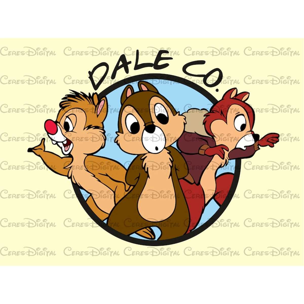 Dale CO. Png, Chip And Dale Characters, Sweety Chimpunks Png | Inspire ...