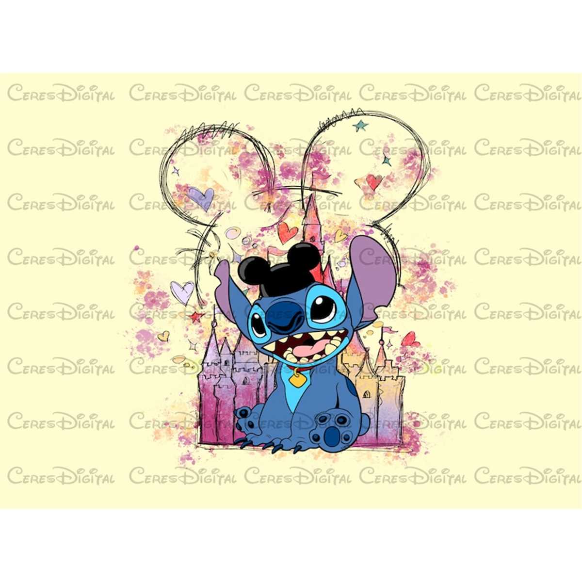 Sweet Stitch, Stitch Mickey Snacks Png, Stitch Vacation Png, - Inspire ...