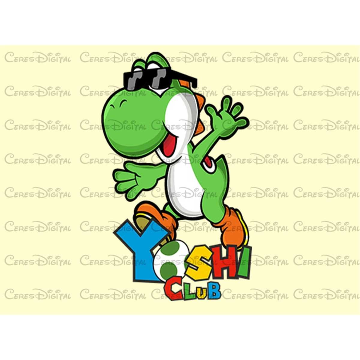 Yoshi Club Png File, Yoshi Egg Png File, Yoshi PNG File, Yos | Inspire ...