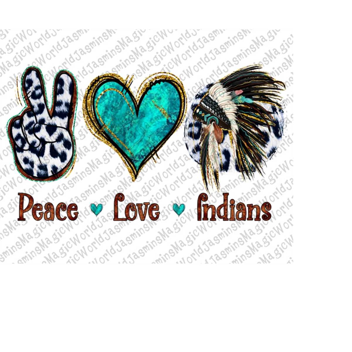Peace Love Indians,Indians Png,Digital Download,Sublimation | Inspire ...