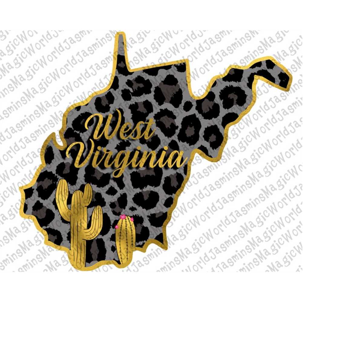 West Virginia Gold Design,West Virginia Leopard Png,West Vir | Inspire ...