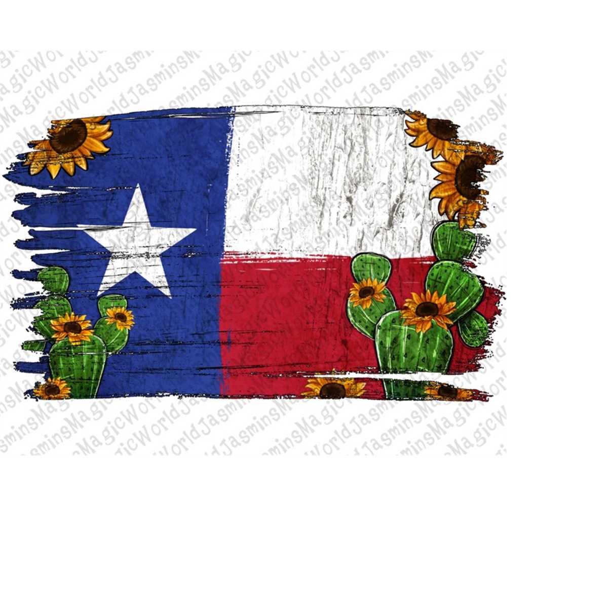 texas flag embroidery design - Inspire Uplift