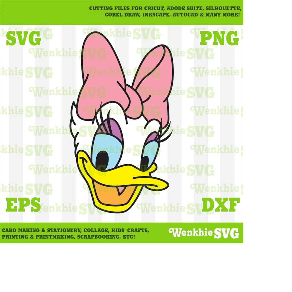 Daisy Head Cutting File Printable, SVG file for Cricut | Inspire Uplift