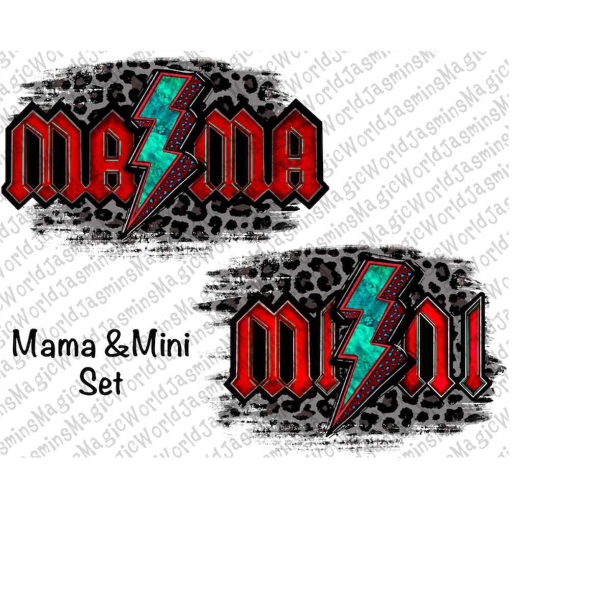 Mama and Mini Lightning Bolt PNG,Mimi png,Lightning Bolt PNG | Inspire ...