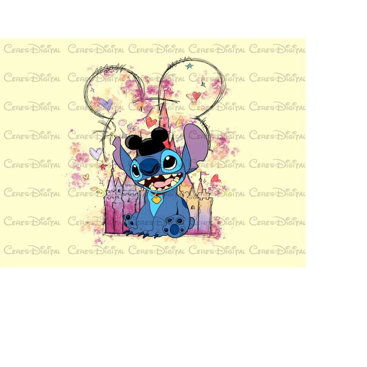 Sweet Stitch, Stitch Mickey Snacks Png, Stitch Vacation Png, | Inspire ...