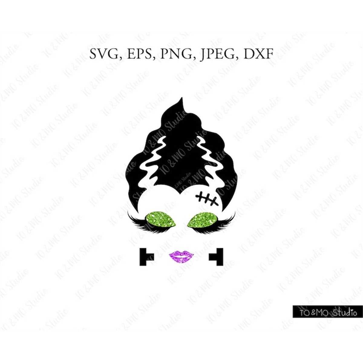 Monster Mom Halloween SVG, Monster Girl Monogram Svg, Monst | Inspire ...