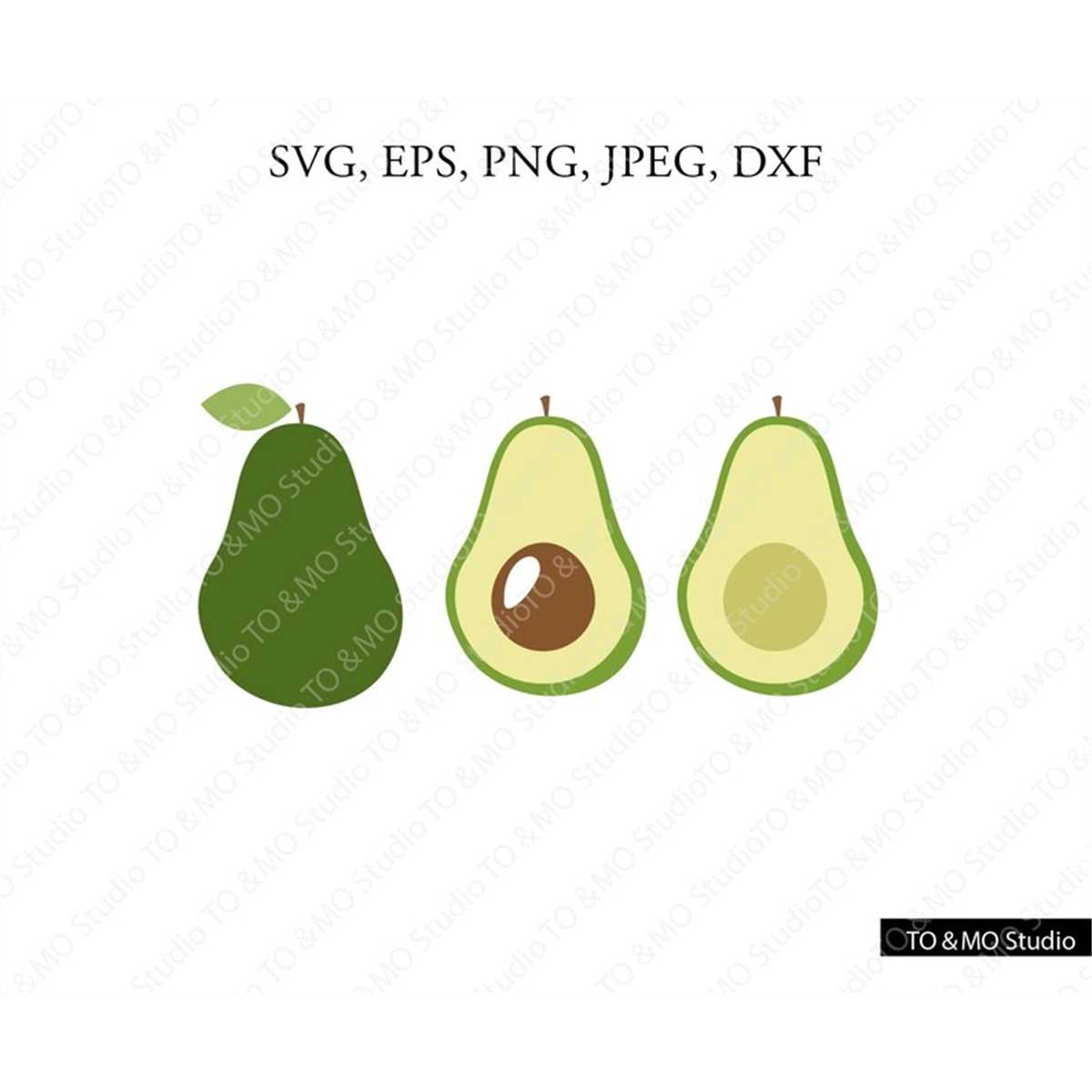 Avocado SVG, Avocado Clipart, Avocado print SVG, SVG Files, | Inspire ...