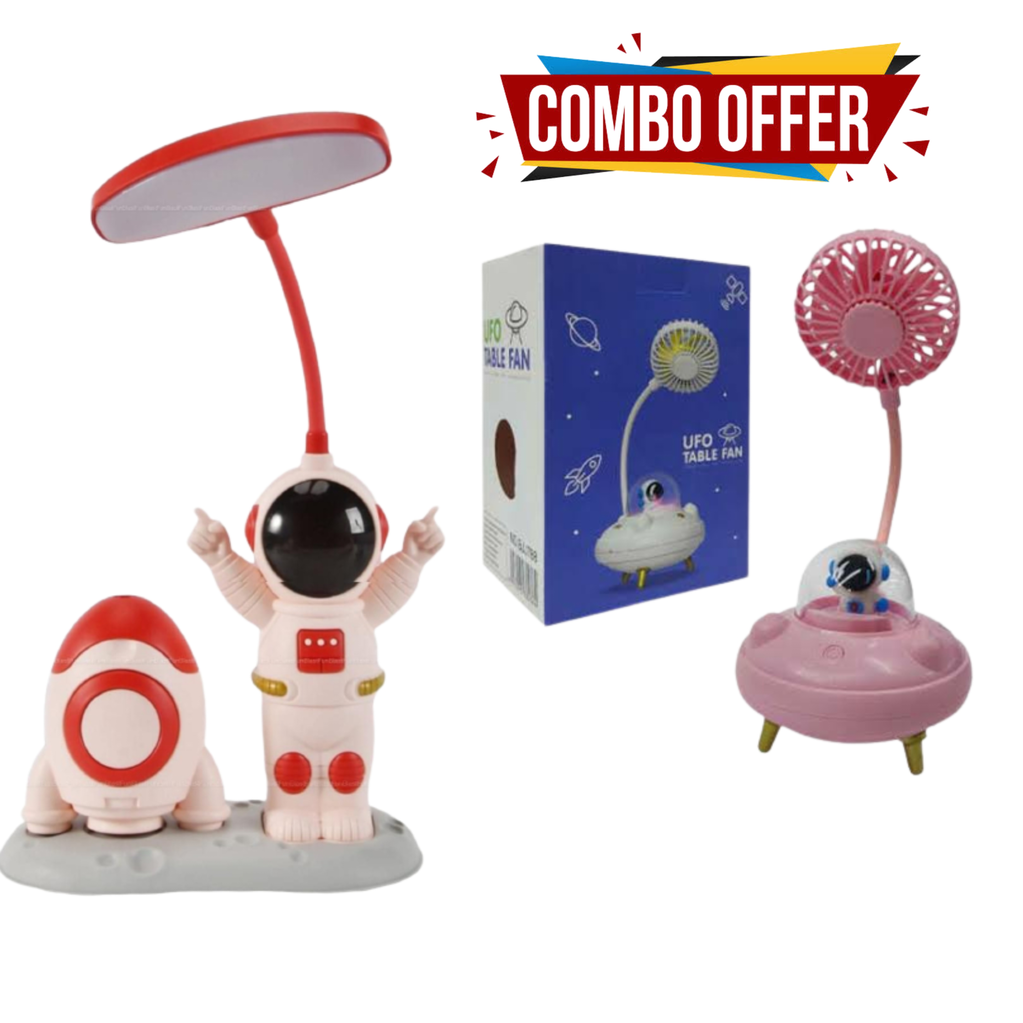 Led Astronauts Lamp & URFO FAN | Inspire Uplift