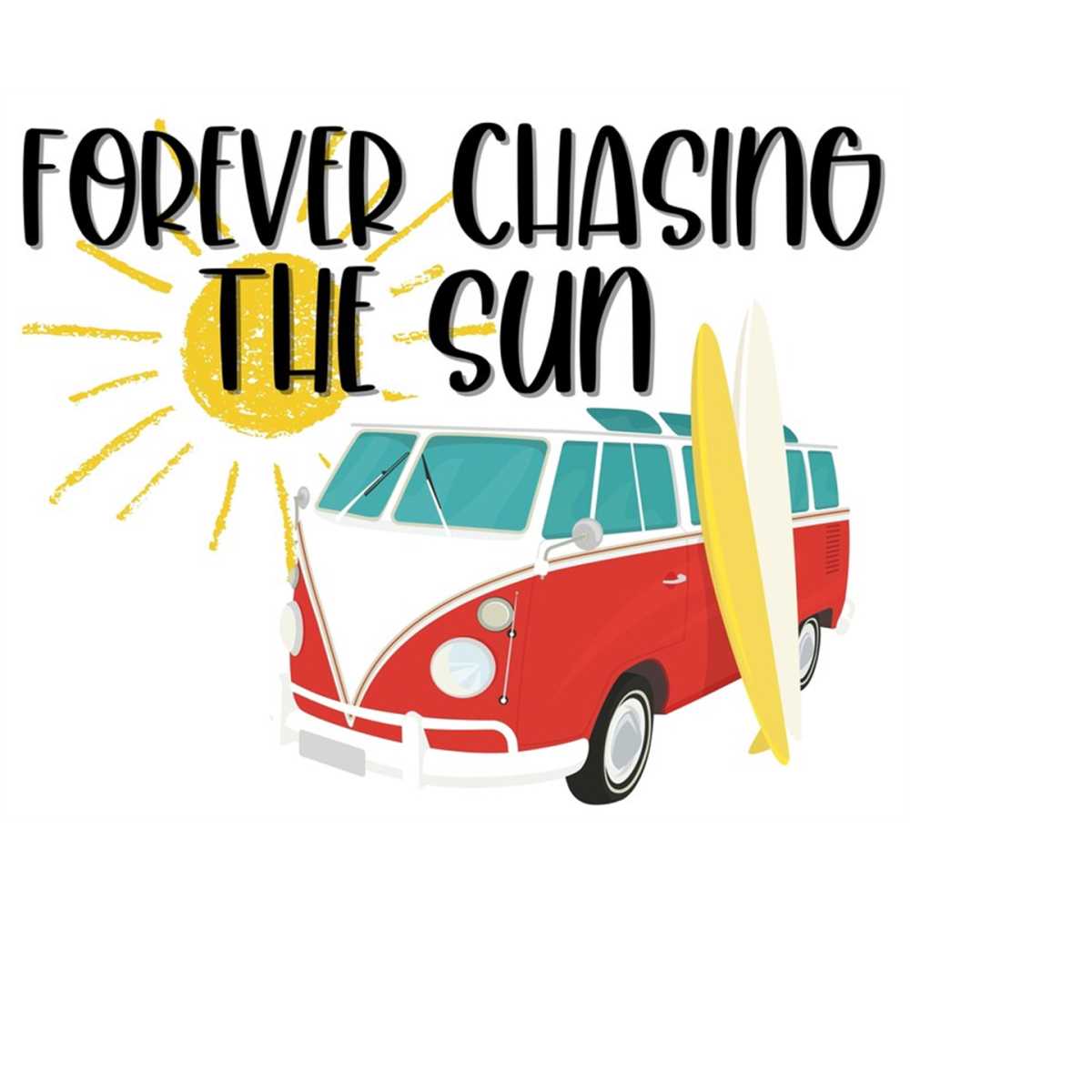 Forever Chasing the SUN PNG instant download | Inspire Uplift